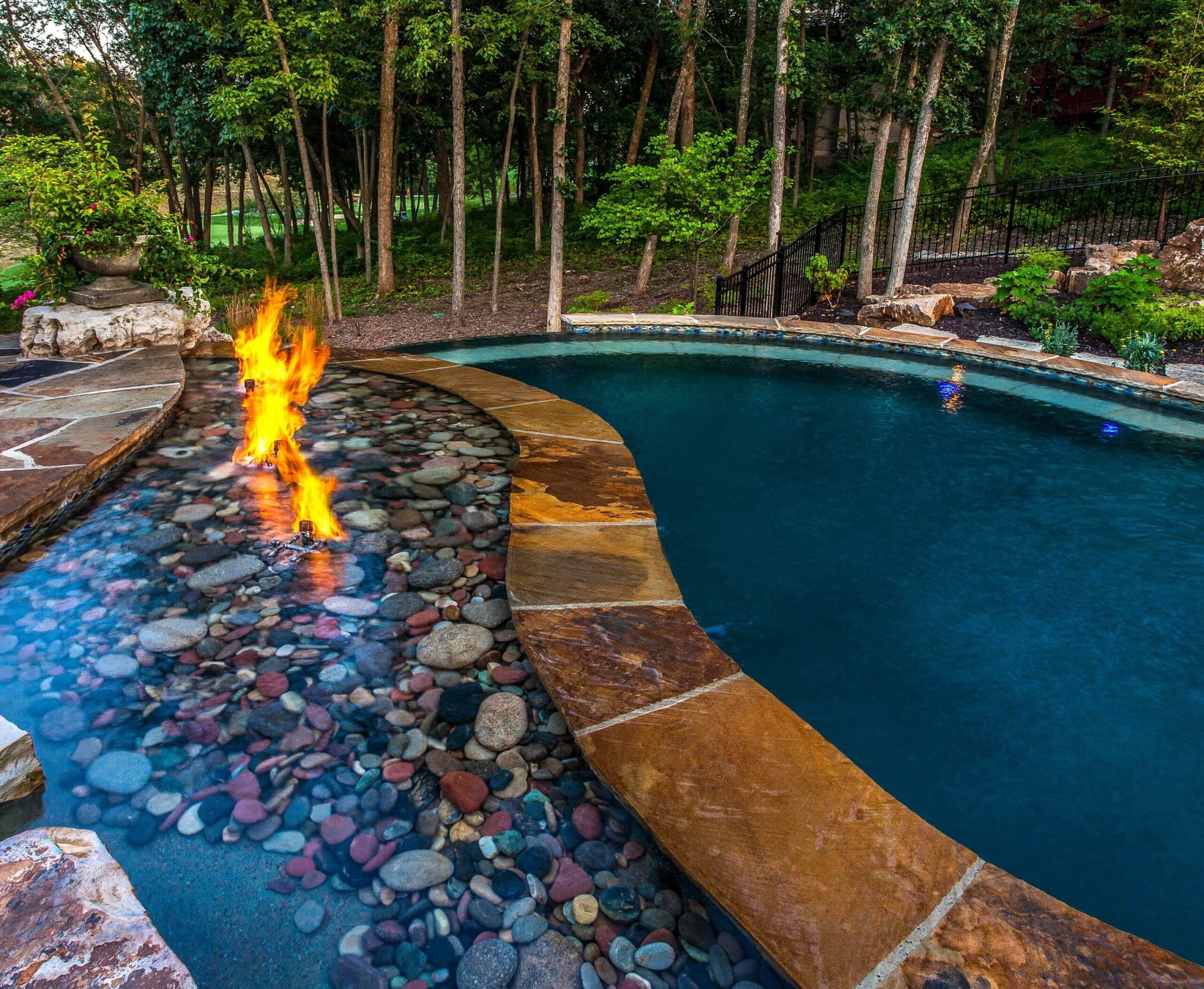 Tropical Oasis – Loch Lloyd Pool Builders - LORAX Design Group